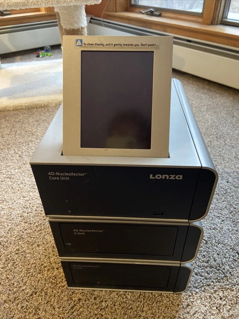 LONZA 4D-NUCLEOFECTOR TRANSFECTION Core unit Nucleofection X Unit & Y ...
