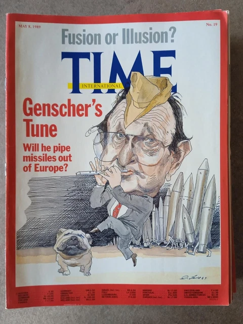 MAGAZINE TIME 1989-05-08 Genscher's Tune Europe / Deng Xiaoping ...