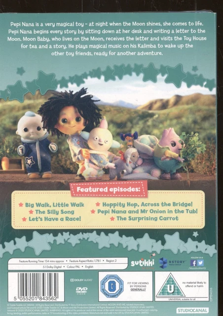 MOON AND ME: the Silly Song & Other Episodes Self-Titled DVD Europe ...