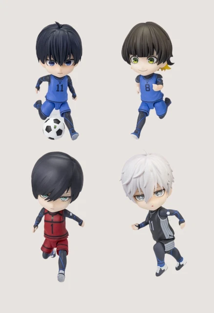 BLUE LOCK ISAGI Bachira Rin Nagi Action Figure Set of 4 Bandai Anime ...