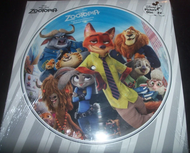 ZOOTOPIA MUSIC FROM (Original Score) Walt Disney Picture Disc ...