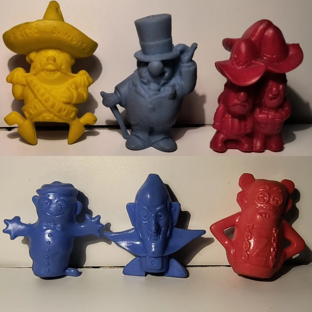 FRITOS BANDITO WC Muncha Bunch Monster Cereal Premiums Pencil Toppers ...