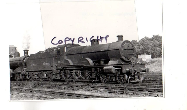 RAIL PHOTO LMS 440 Compound 40919 Corkerhill shed Glasgow GSWR CR £2.59 ...