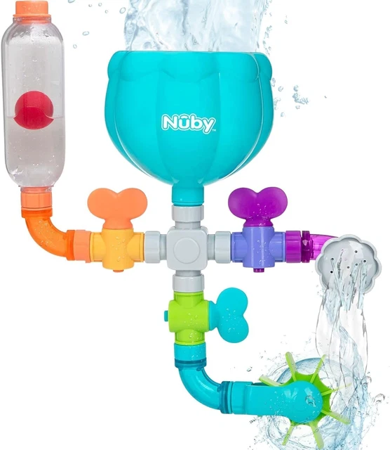 WACKY WATER WORKS Pipes Bath Toy - Interactive Water Play – Suction Cup ...