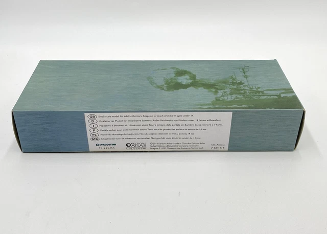 DEAGOSTINI ATLAS EDITIONS Legendary Warships - HMS Arizona- 7-134-115 ...