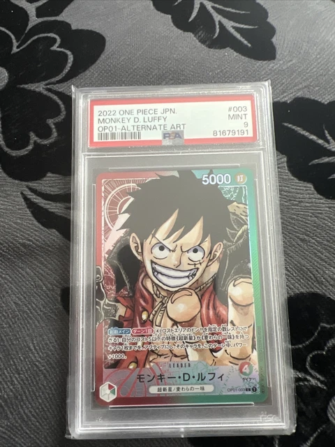 CARTE ONEPIECE MONKEY D Luffy Leader Parallel OP01-003 L OP01 NEUF JPN EUR 125,00 - PicClick FR