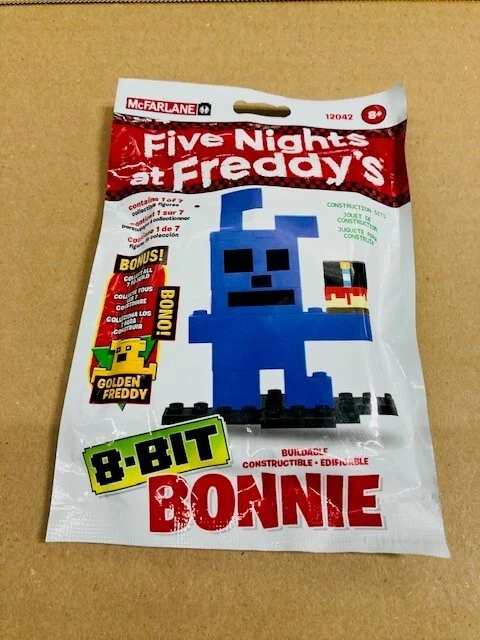 MCFARLANE FIVE NIGHTS at Freddy's FNAF 8-Bit Series 1 - BONNIE- SEALED ...
