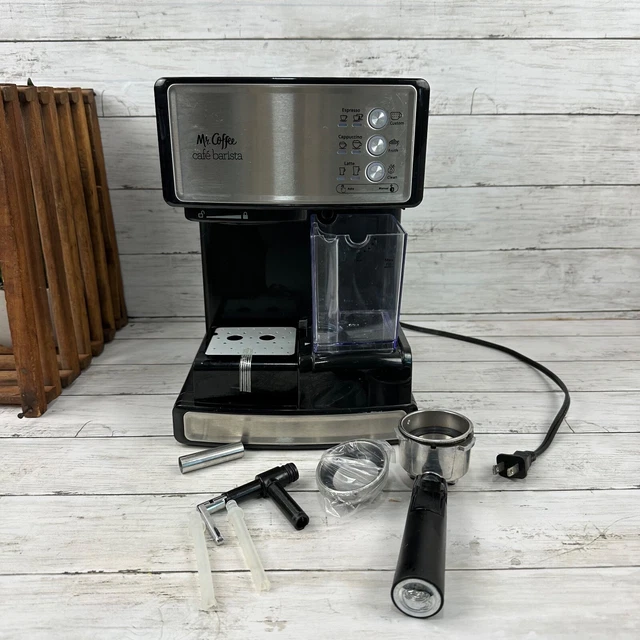 MR. COFFEE BVMC-ECMP1000-RB Café Barista Espresso Cappuccino Maker ...
