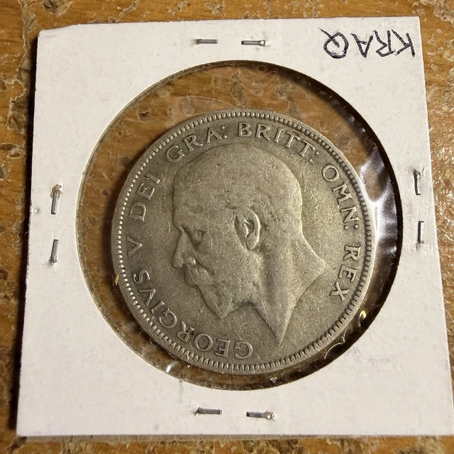 1928 GREAT BRITAIN George V Silver Half Crown G9545 $22.43 - PicClick AU