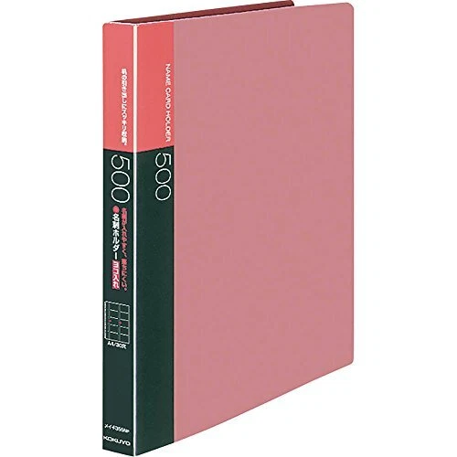 KOKUYO FILE BUSINESS Porta Carta Kawakamishiki A4 Ritratto 30 Foro Rosa ...