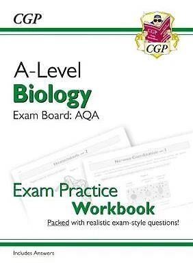 A-LEVEL BIOLOGY: AQA Year 1 & 2 Exam Practice Workbook - includes ...