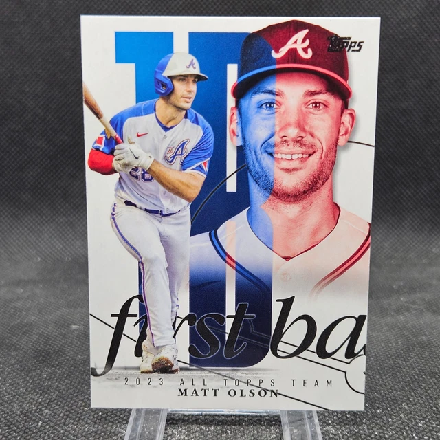 MATT OLSON 2024 Topps Series 1 2023 All Topps Team Atlanta Braves #ATT ...