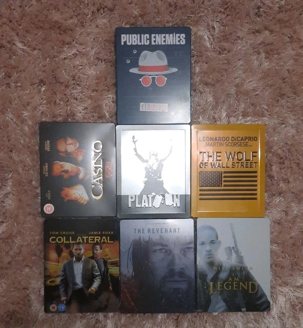 7 BLU RAY Steelbooks Bundle £89.10 - PicClick UK