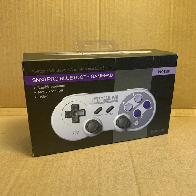 8BITDO SN30 PRO Bluetooth Controller SNES Style *Rare* £49.99 - PicClick UK