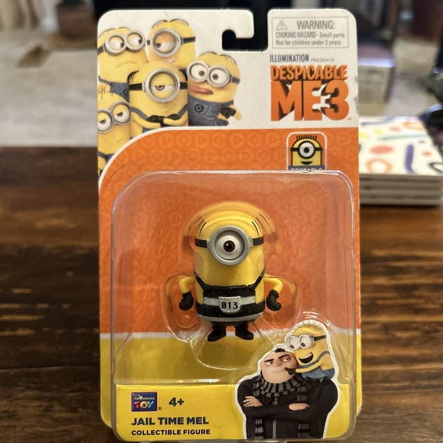 DESPICABLE ME 3 Jail Time Mel Collectible Poseable Figure Brand New ...