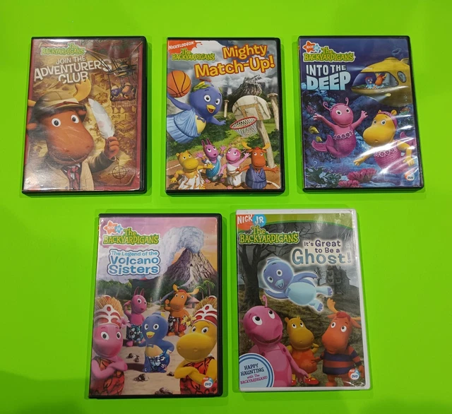 THE BACKYARDIGANS DVD Lot Of 5 Nick JR Tested Working! Nickelodeon ...