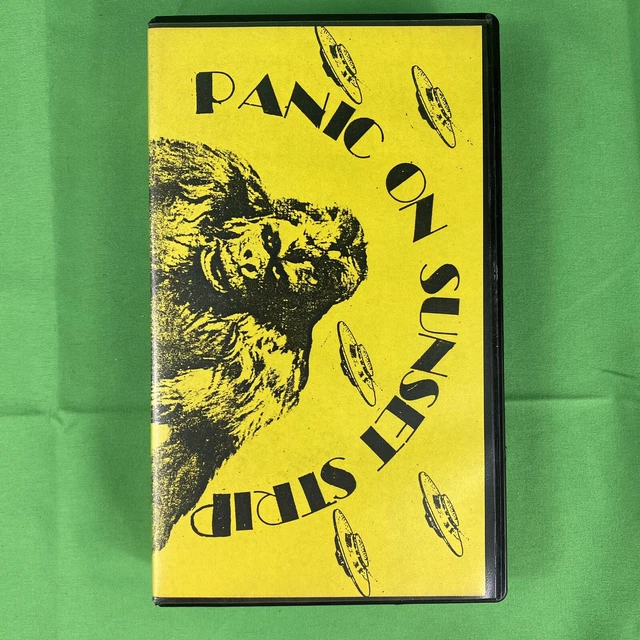 JOHNNY THUNDERS PANIC On Sunset Strip VHS Live Hollywood LA 1987 ...