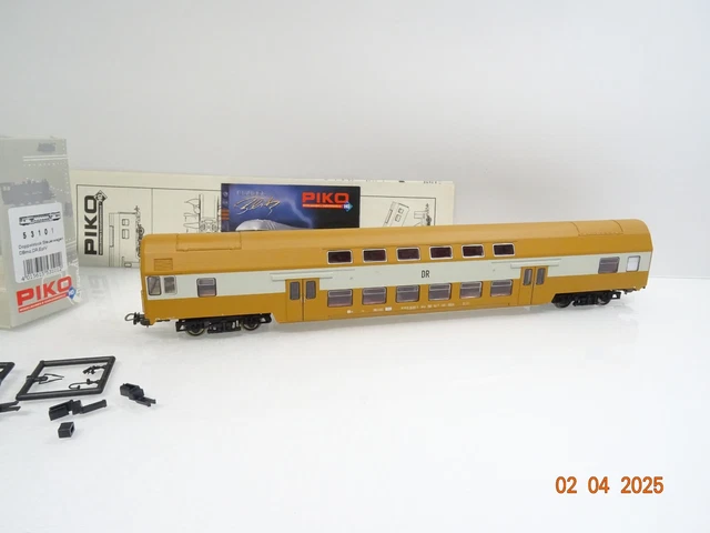 PIKO H0 53101 Doppelstock Steuerwagen der DR in OVP LE9932 EUR 65,99 ...