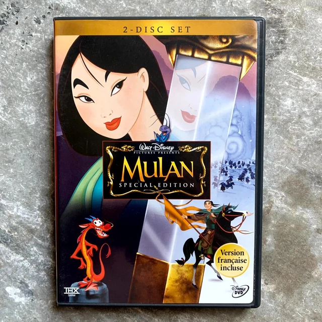 MULAN [DVD] SPECIAL Edition Walt Disney Pictures 2-Disc Bilingual £4.26 ...