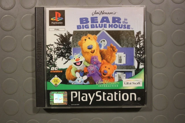 BEAR IN THE Big Blue House sony PLAYSTATION 1 PS1 Pal Eng Complete $17. ...