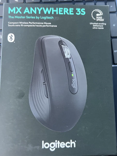 LOGITECH MX ANYWHERE 3S Compact Wireless Mouse, Fast Scrolling, 8K DPI ...
