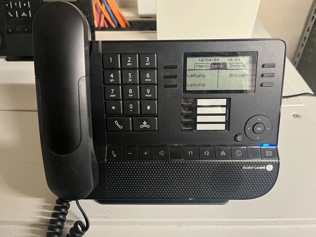 ALCATEL LUCENT 8029 Premium DeskPhone Systemtelefon Telefon schwarz für ...