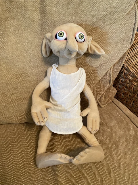 HARRY POTTER DOBBY THE HOUSE ELF TALKING Poseable Plush Soft Toy 42 Cm ...