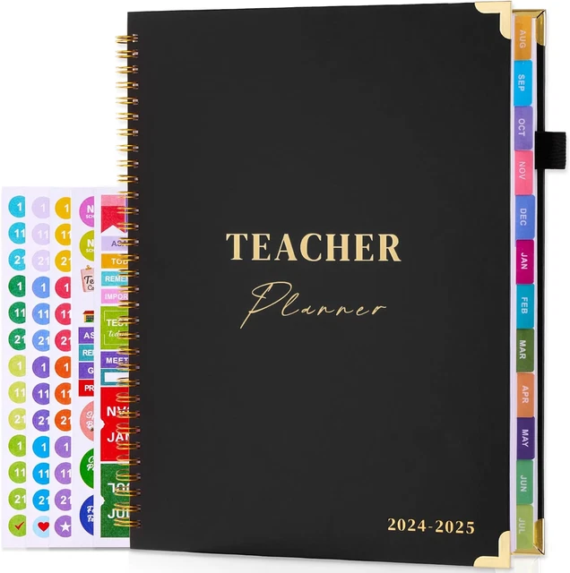 TEACHER PLANNER 2024-2025 Academic Year, Aug 2024- July 2025 Academic ...