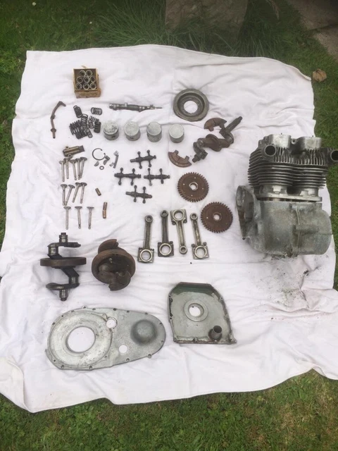 USED MOTORCYCLE ENGINE Ariel square four £2,556.70 - PicClick UK