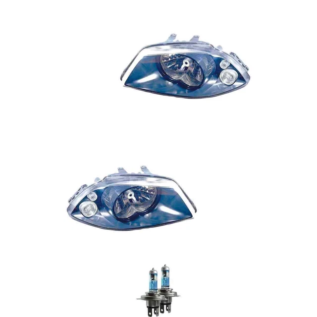FAROS HALÓGENOS SET H4 para Seat Córdoba Ibiza III Inclusive Lámparas ...
