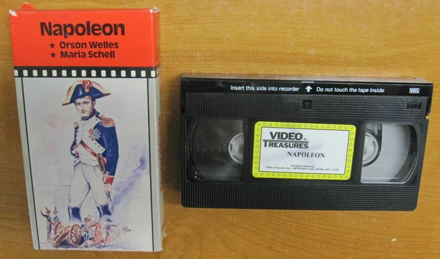 VHS NAPOLEON (1956) / Orson Welles / Yves Montand / Maria Schell EUR 7 ...