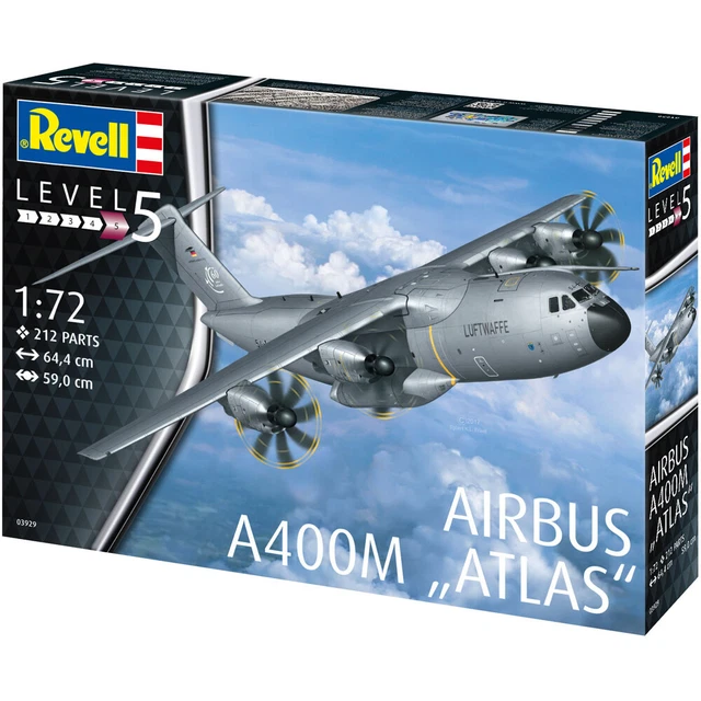 REVELL 1/72 Airbus A400M ATLAS Model Kit Military Aircraft 03929 £64.10 ...