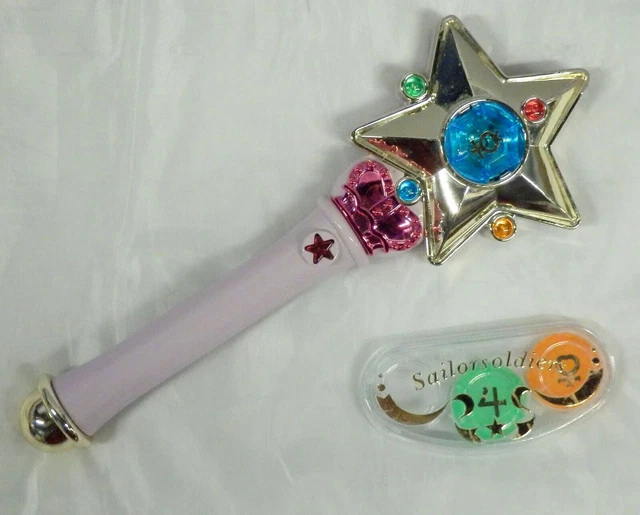 BANDAI SAILOR MOON Ss Star Power Stick Utilisé Accessoires Complet ...