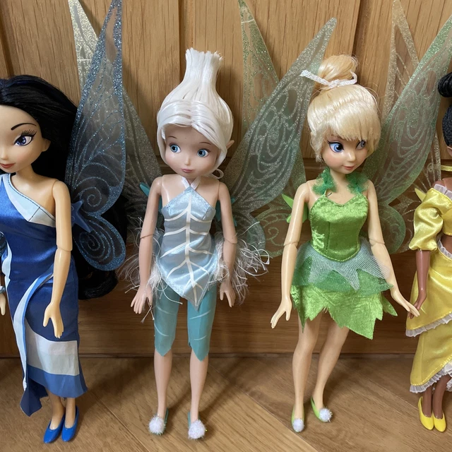 DISNEY TINKERBELL & Friends Dolls Rare Full 2011 set + Perry Winkle ...