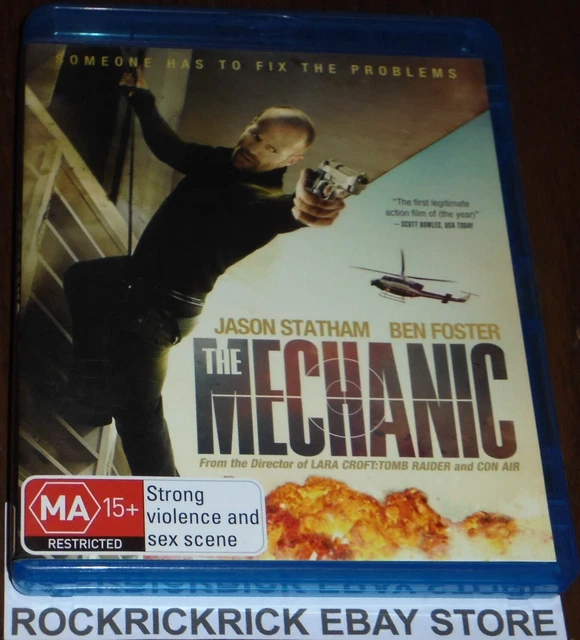 THE MECHANIC BLU-RAY Jason Statham, Ben Foster, Donald Sutherland Region B $6.00 - PicClick AU