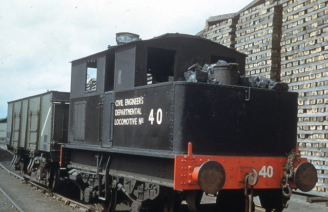 COLOUR RAIL SLIDE, BRE446, LNER Y3, 68173, renum 40, Lowestoft sleeper ...