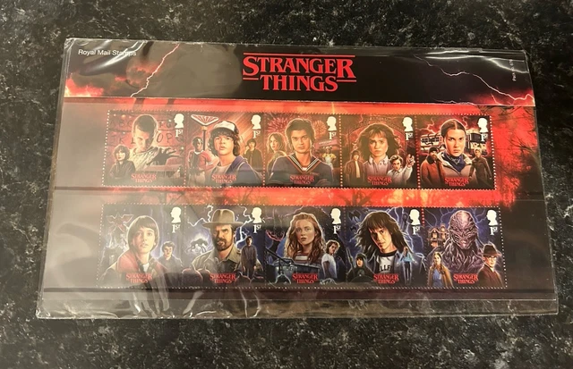 STRANGER THINGS ROYAL Mail Stamp Collection. New £16.15 - PicClick UK
