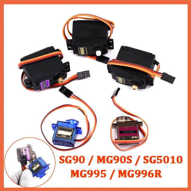 METAL GEAR HIGH Speed Micro Servo Digital MG90S MG995 Car RC Helicopter ...