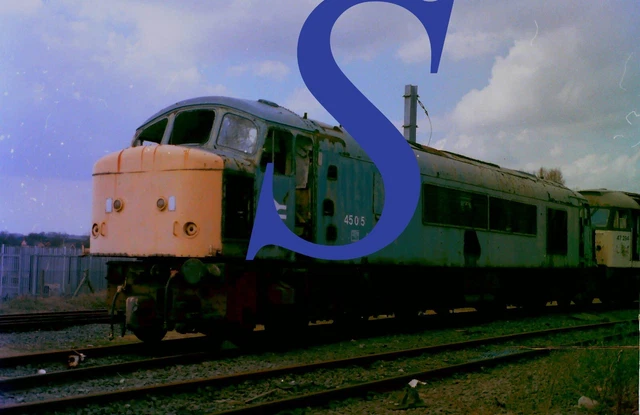 UK RAILWAYS 35MM COLOUR NEGATIVE: 45015 at TOTON TRAINING COMPOUND 26 ...