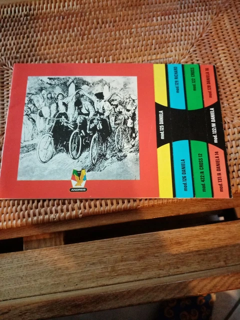 1977-CATALOGUE ANDREIS DANIELA CYCLES VELOS BICYCLETTES TARIFS ...