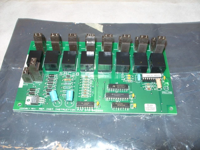 CERBERUS PYROTRONICS 315-092968 SRC-8 Addressable Fire Alarm 8-Out Relay Module £93.08 - PicClick UK