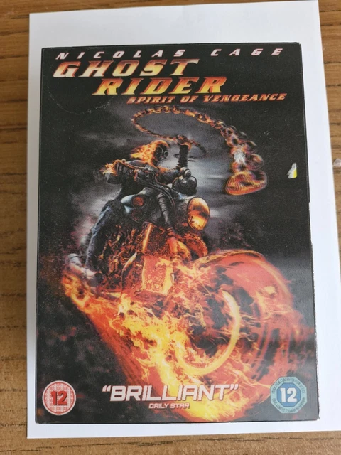 GHOST RIDER: SPIRIT of Vengeance DVD Action & Adventure (2012) Nicolas ...