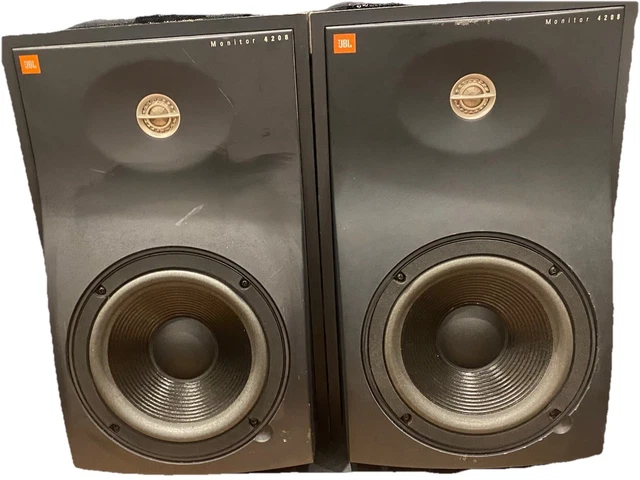 JBL MONITOR SPEAKERS Series 4208 Pair Black Good Condition £250.30 ...
