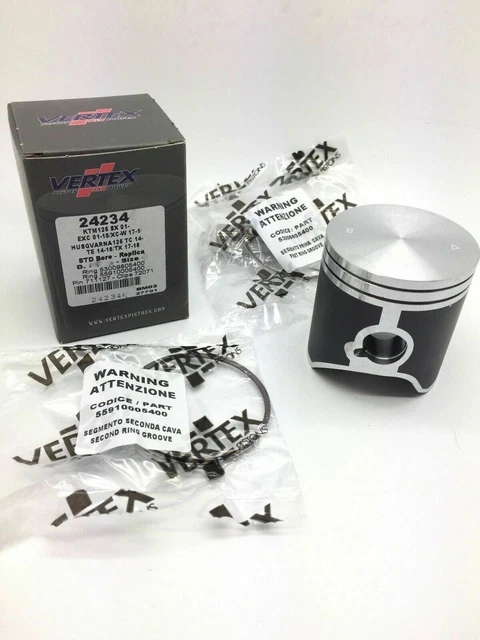 KIT PISTONI DOPPIO anello Vertex GASGAS MC 125 inc pin e clip 2021-23 ...