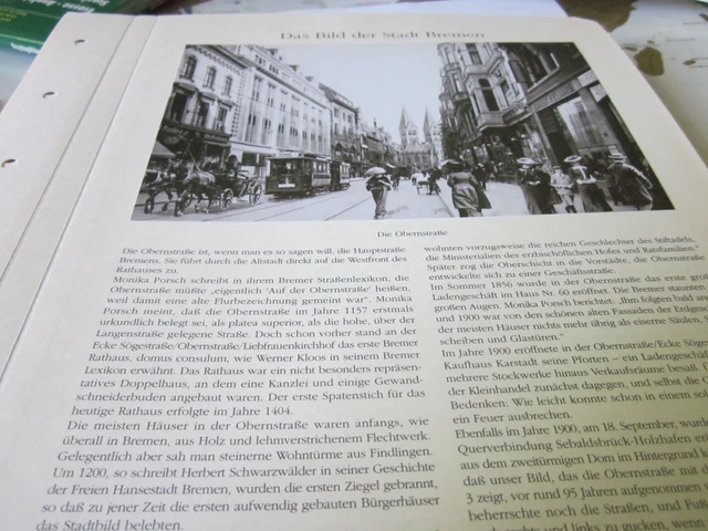 BREMEN ARCHIV N 1035 Die Obernstraße hist. Fiti ca 1900 EUR 5,41 - PicClick DE