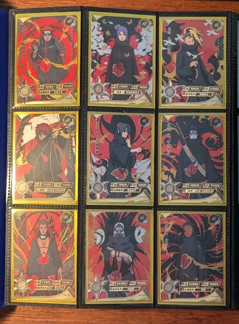 NARUTO KAYOU CCG TCG - Huge Complete Full Set 1-66 AR - Super Rare Holo ...