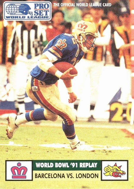 PRO-SET WORLD-BOWL JUDD Garrett RC COWBOYS EAGLES Pinceton EUR 1,09 ...