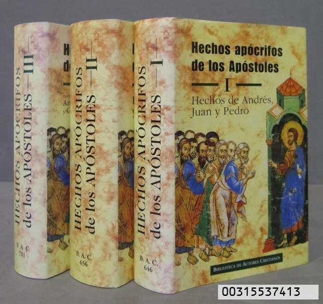 HECHOS APÓCRIFOS DE Los Apóstoles. Piñero. Del Cerro. Dedicado Po EUR 275,00 - PicClick FR