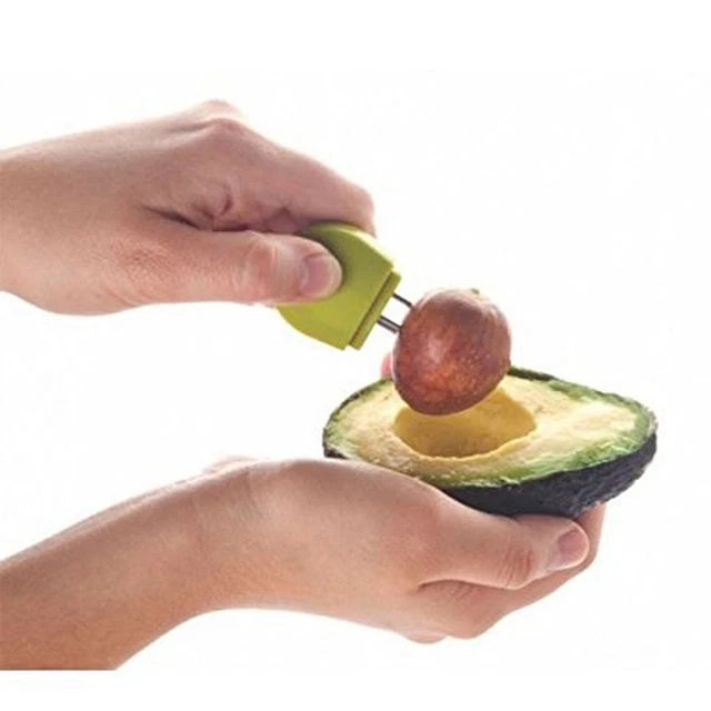 AVOCADO SLICING TOOL 3 In 1 Avocado Cutter Tool With Comfort Grip ...