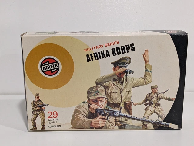 AIRFIX WWII AFRIKA Korps Target Box with Ammo Boxes Complete 1/32 54mm ...
